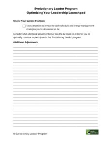 Exercise 12.1 Optimizing Your Leadership Launchpad Template – Appleton ...